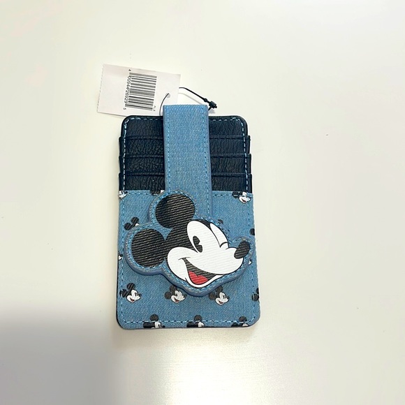 Disney | Bags | Disney Parks Mickey Mouse Card Holder | Poshmark